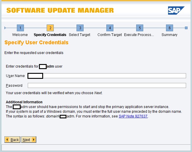 Steps to Upgrade SAP Support Package Stack using SUM